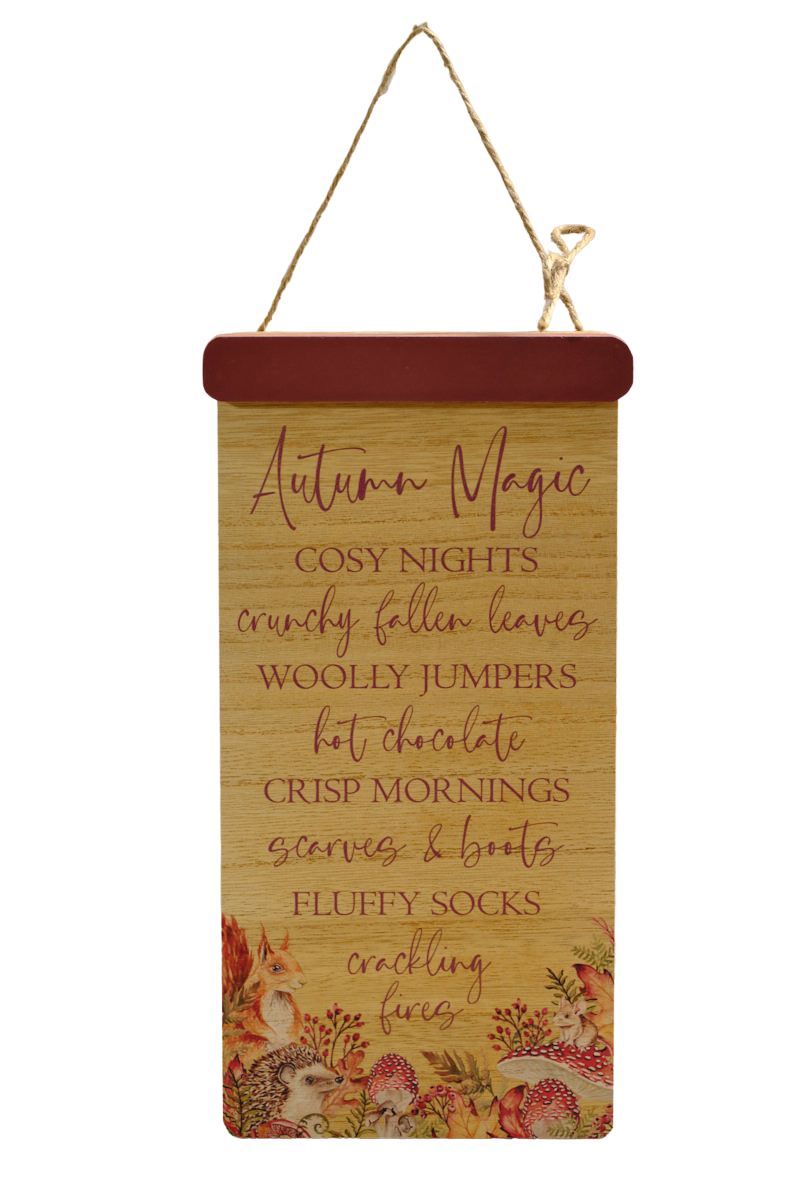 Autumn Magic Toadstool Plaque – The Stock Shop