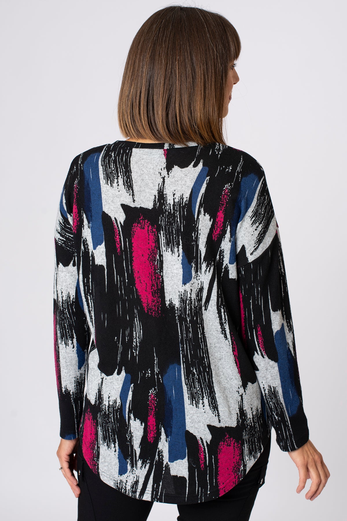 Brushstroke Cut and Sew Top – The Stock Shop