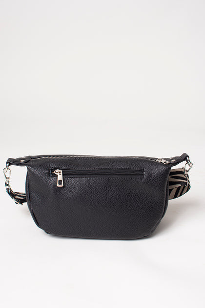 Curved Across Body Detachable Strap Bag – The Stock Shop