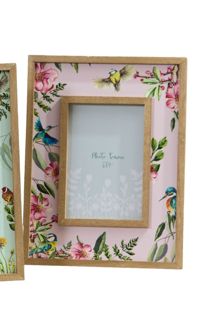 Floral Feathered Photo Frame – The Stock Shop