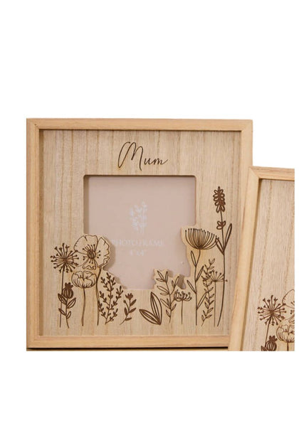 Mum Etched Wood Frame – The Stock Shop