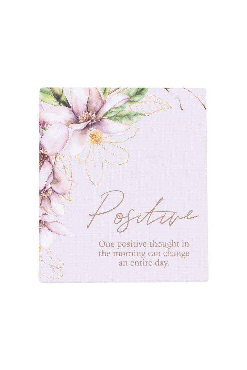 Positive - Blossom Verse Plaque – The Stock Shop
