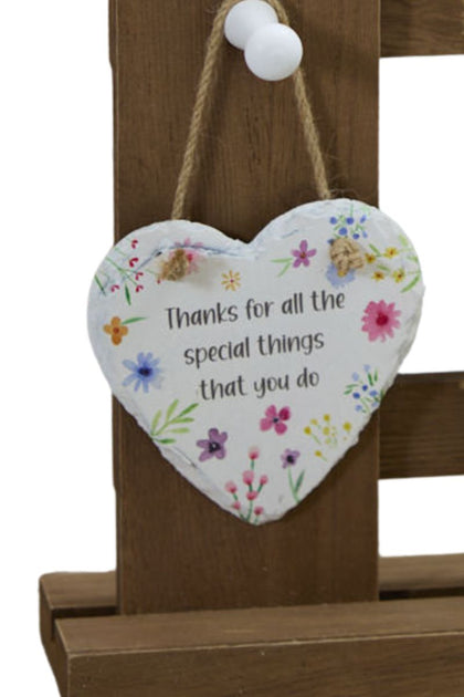 Special Things Slate Heart Hanger – The Stock Shop