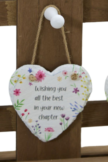 New Chapter Slate Heart Hanger – The Stock Shop